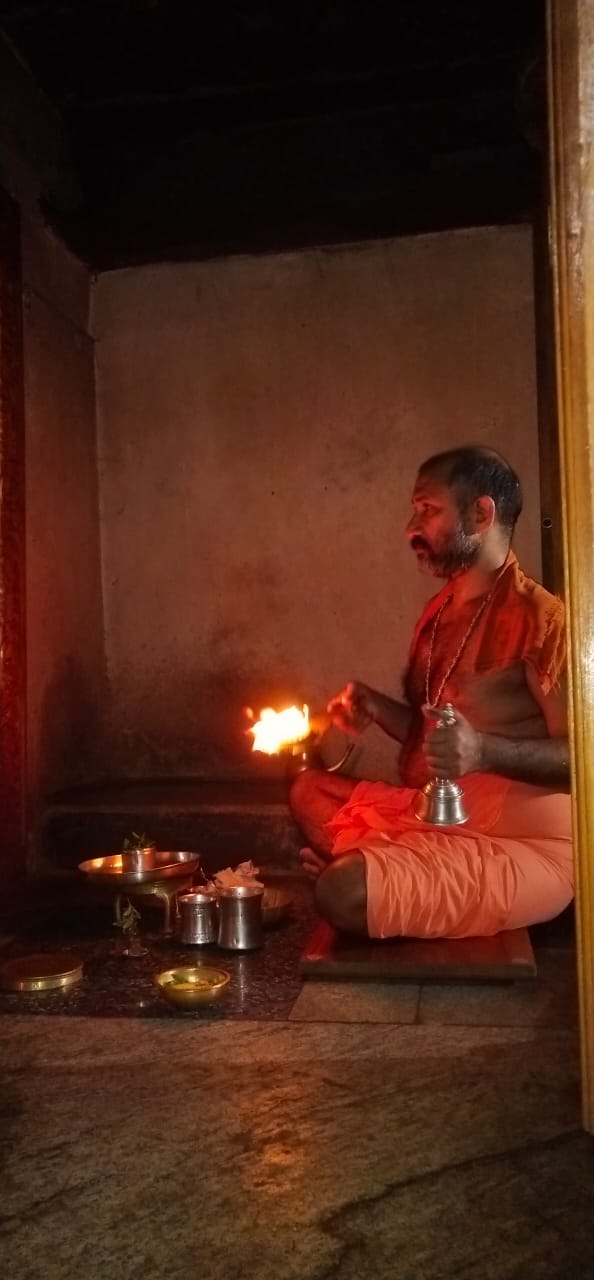 Paschima Jaagara Pooja begins at Subrahmanya Matha - The Canara Post