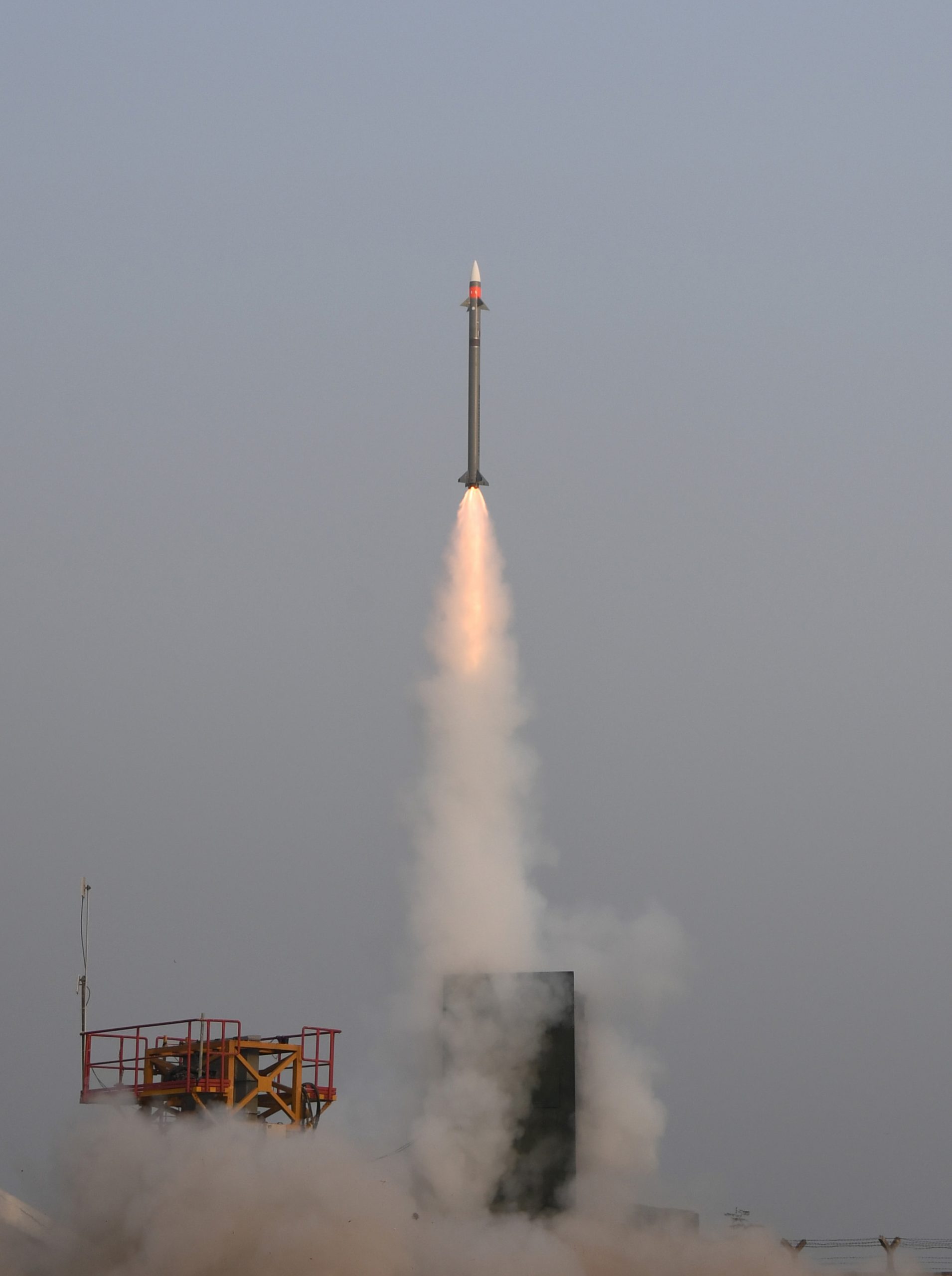 Successful maiden launch of Medium Range Surface to Air Missile - The ...