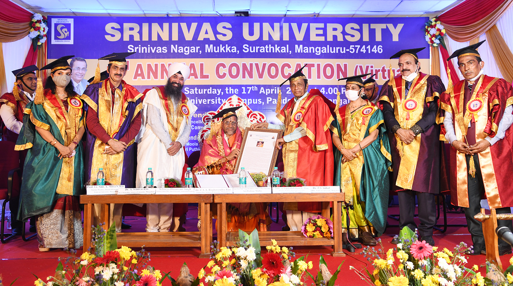 Srinivas University's third annual convocation held - The Canara Post