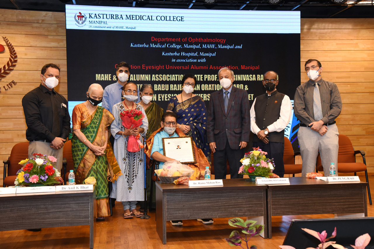 Dr. Rama Mohan Rao Kalmady gets MAHE and OEU Alumni Association award ...