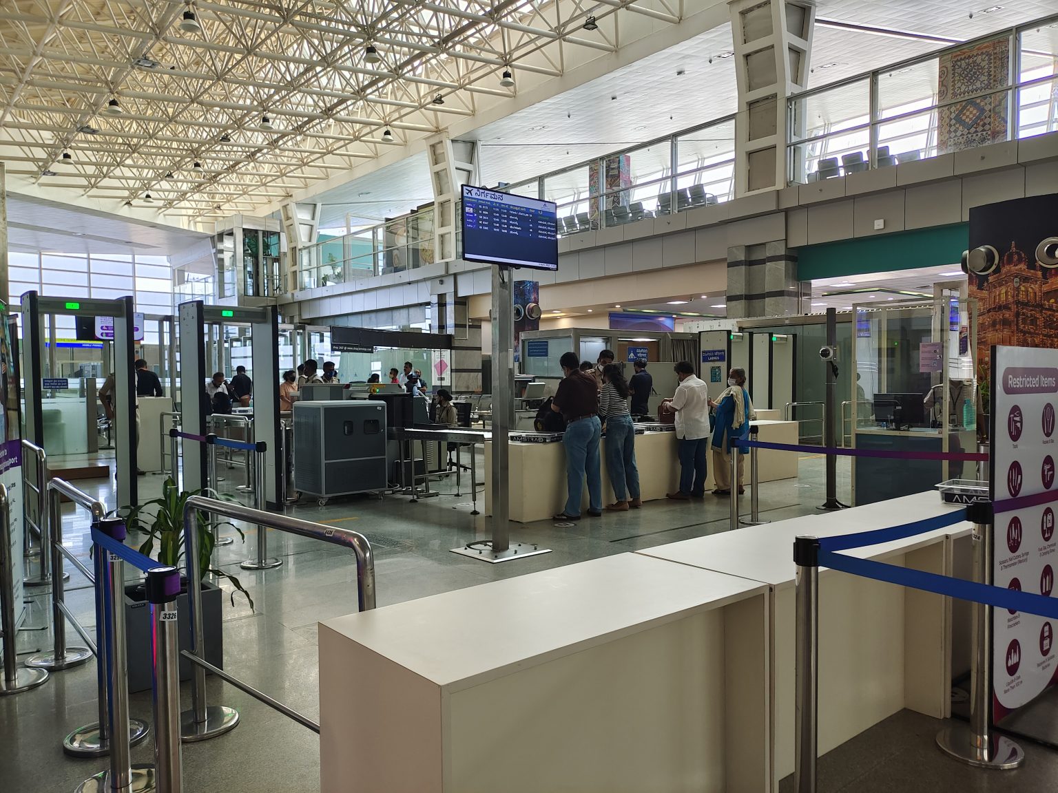 Mangaluru Airport improves domestic pre-embarkation security check area ...