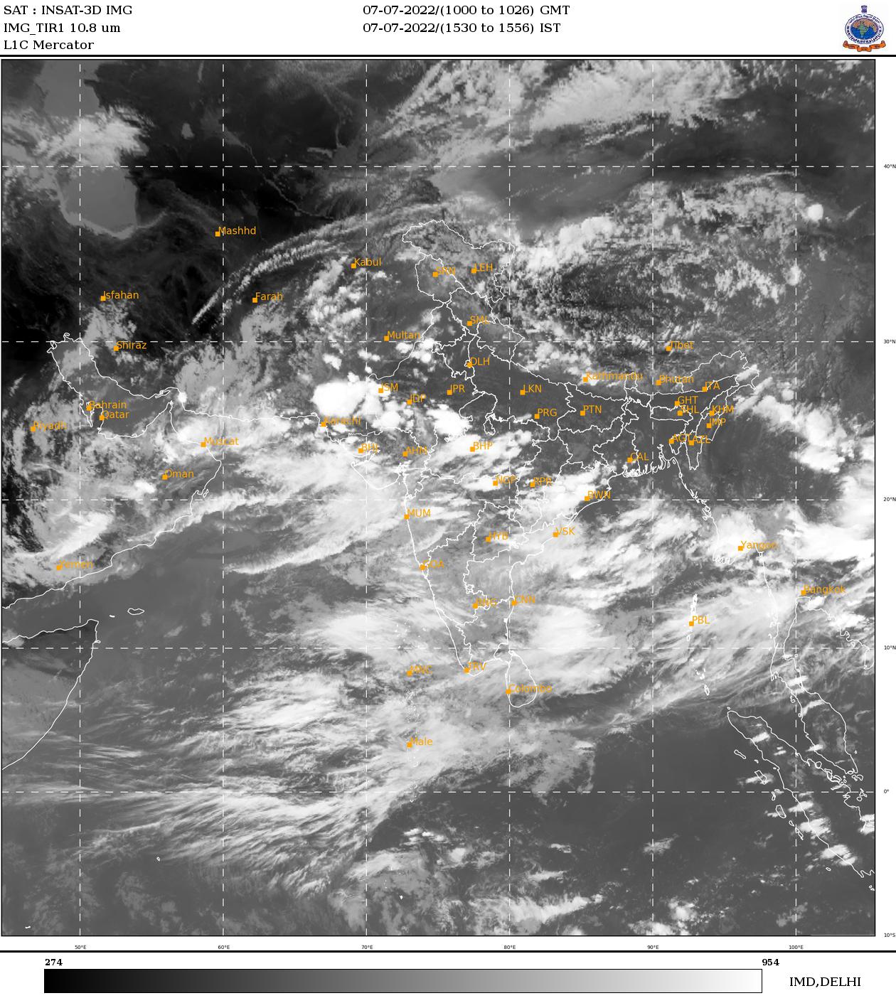 IMD issues red alert for Coastal districts till July 9 - The Canara Post