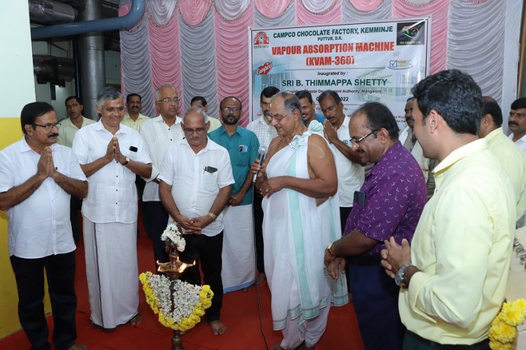 Vapour Absorption Mechanism installed at CAMPCO Chocolate Factory - The ...