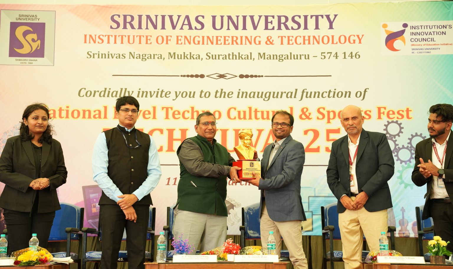 Tech Yuva - 2025: National-Level Techno-Cultural & Sports Fest Held at Srinivas University - The ...