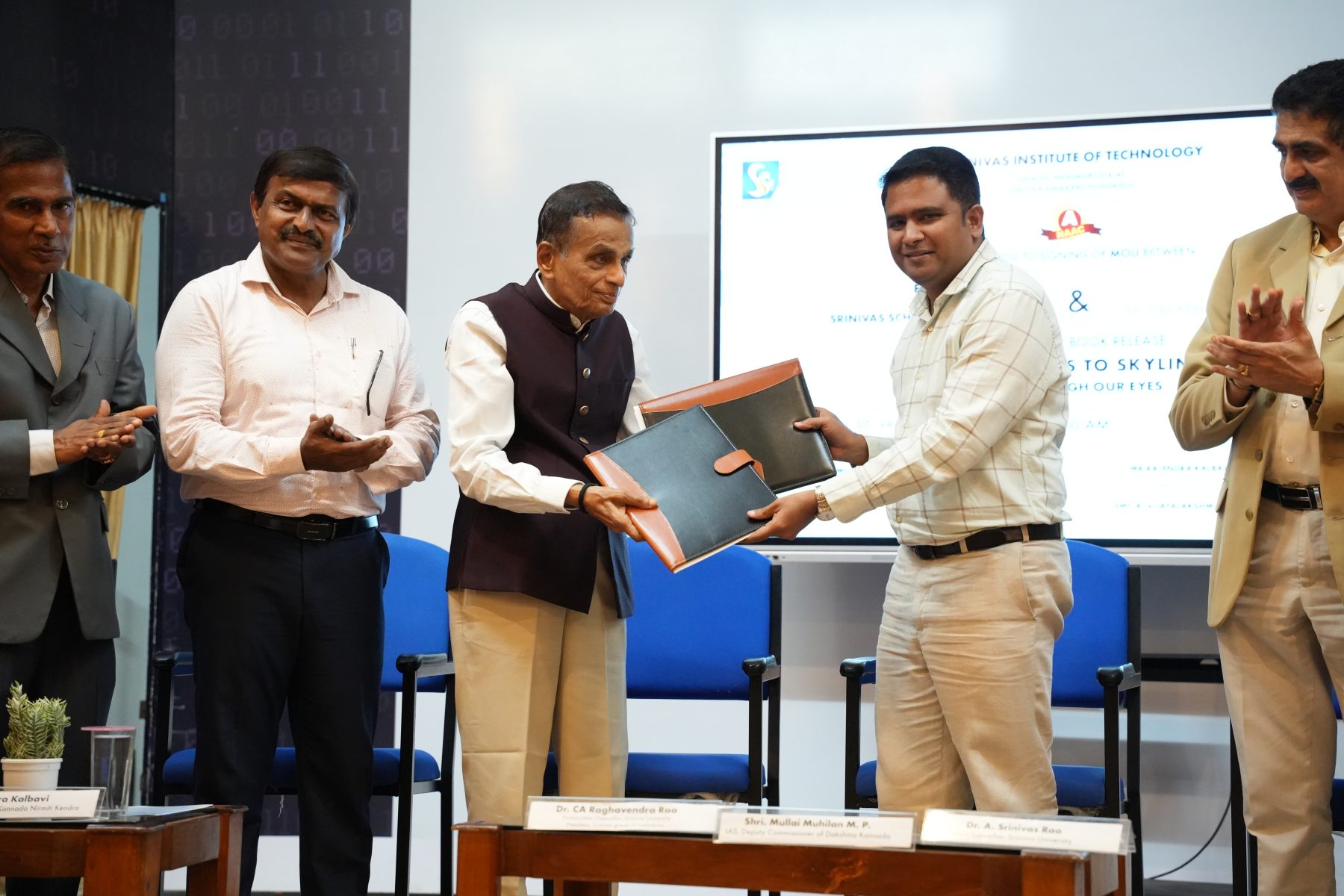 Srinivas Institute, Nirmiti Kendra Ink MoU to Foster Innovation in Construction and Skill ...